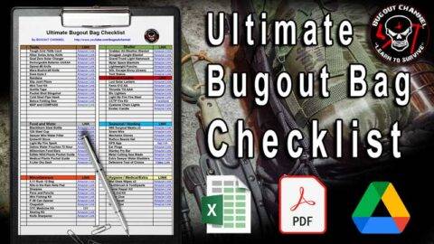 Ultimate Bugout Bag Checklist PDF - Bugout Channel